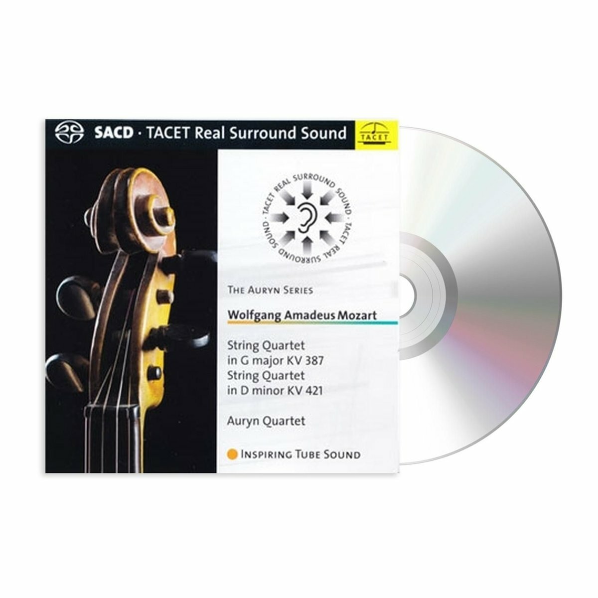 Музыка CD Wolfgang Amadeus Mozart - String Quartet in G Major KV 387, String Quartet in D minor KV 421 / SACD