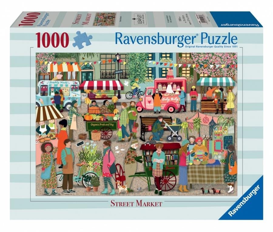 Пазл Ravensburger "Ярмарка", 1000 элементов, 70x50 см