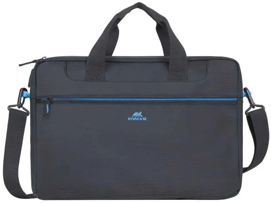 Сумка для ноутбука 16" Riva 8057 черный полиэстер