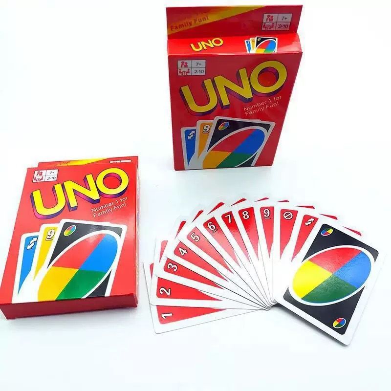 Настольная игра UNO, классическое красное издание
