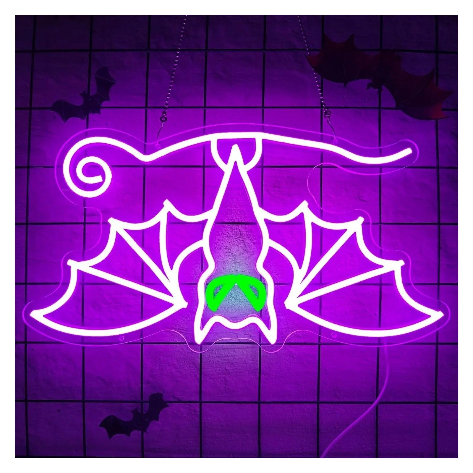 Светодиодная Неоновая Вывеска Bat 45x25.5cm