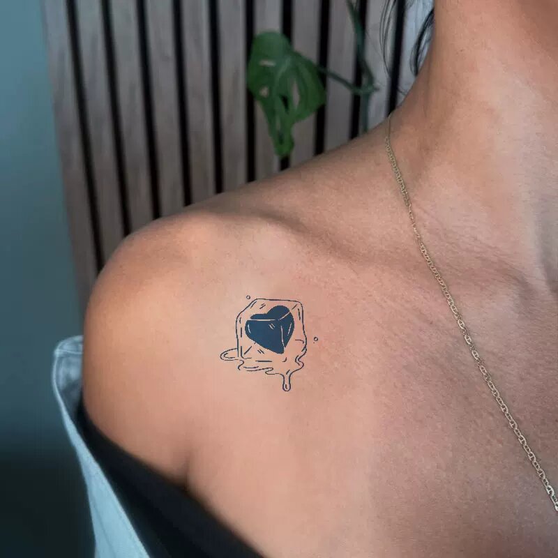 GATTOO Love Melt Временная татуировка водонепроницаемая без блеска без трансферной пленки реалистичный дизайн держится