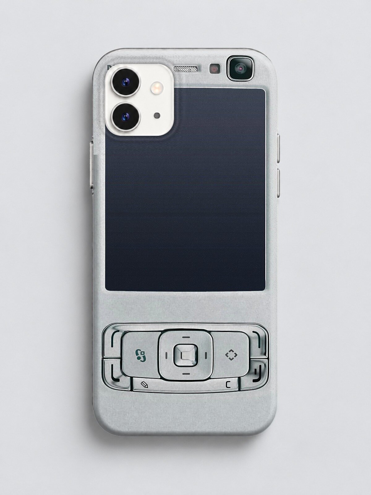 Силиконовый чехол на iPhone 11 Nokia N95
