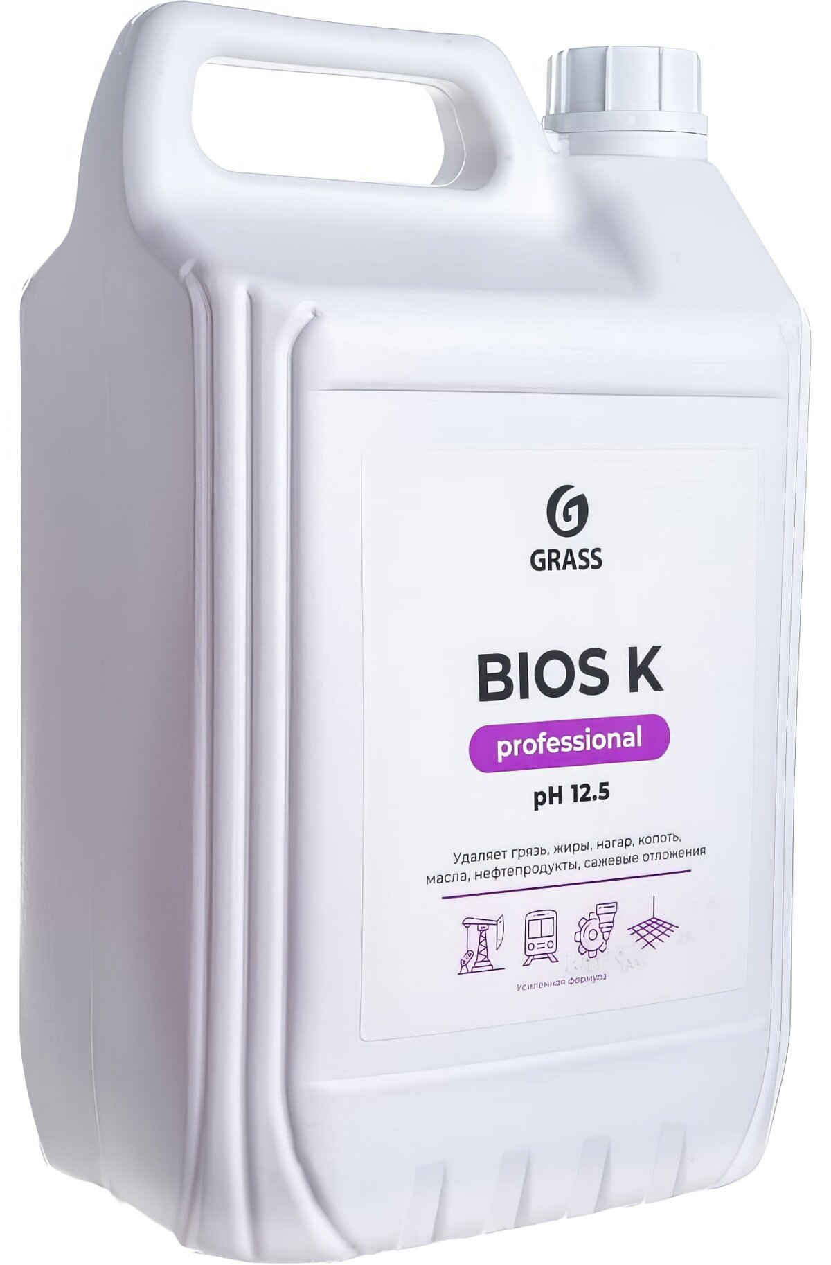Моющее средство от жира нагара копоти Grass BIOS K 5л 125196