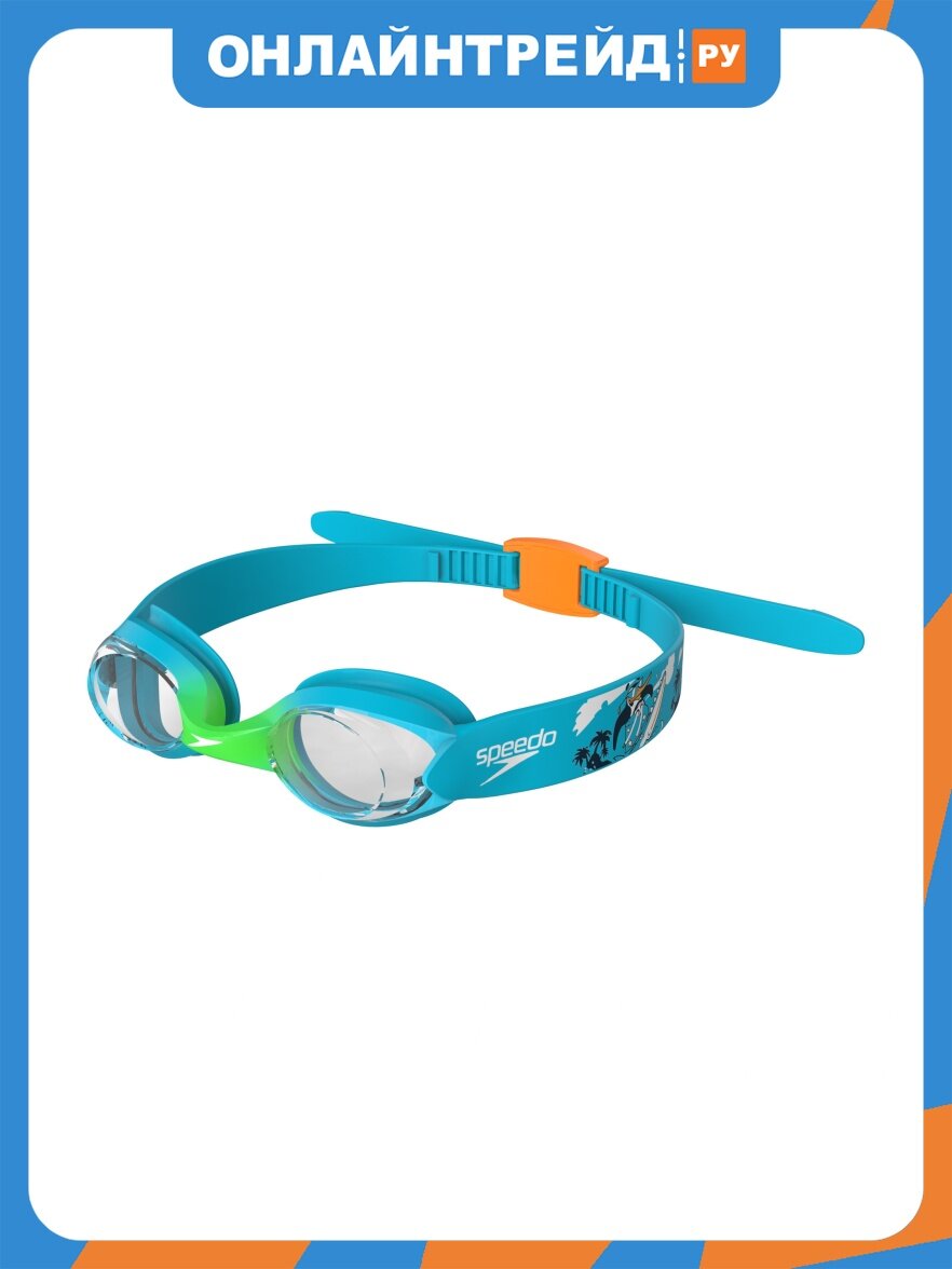 Очки для плавания детские Speedo Infant Illusion Goggle Infant Illusion Goggle, blue/green