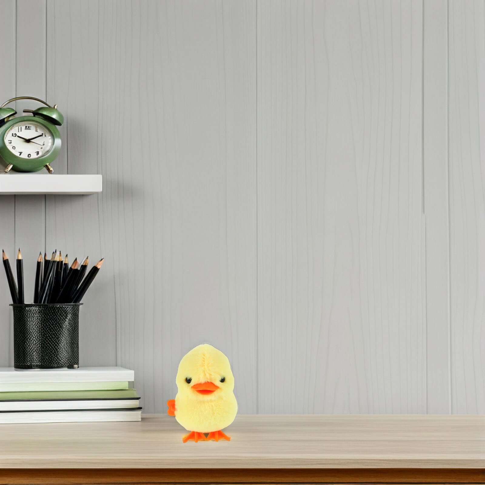 Игрушка На Пружине Милый Плюшевый Прыгающий Утенок Желтого Цвета 9.00X8.00X6.00Cm
