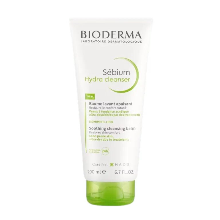 Bioderma Себиум Успокаивающий очищающий бальзам Hydra 200 мл 200 мл