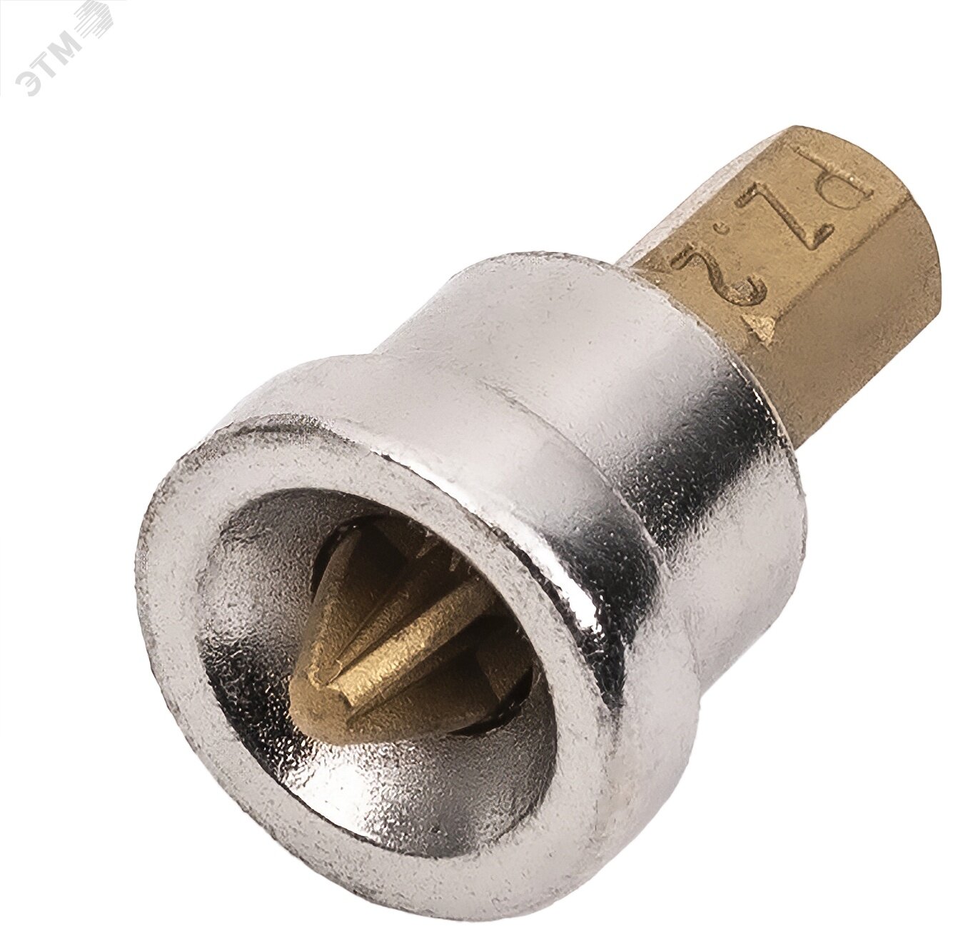 Бита 'Pozidriv' PZ2х25 мм, S2, с ограничителем