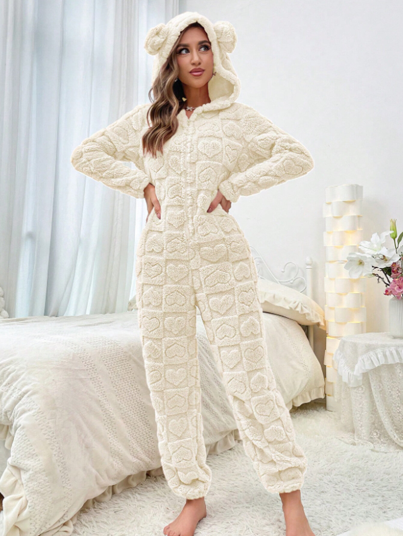 Пижама цельный костюм