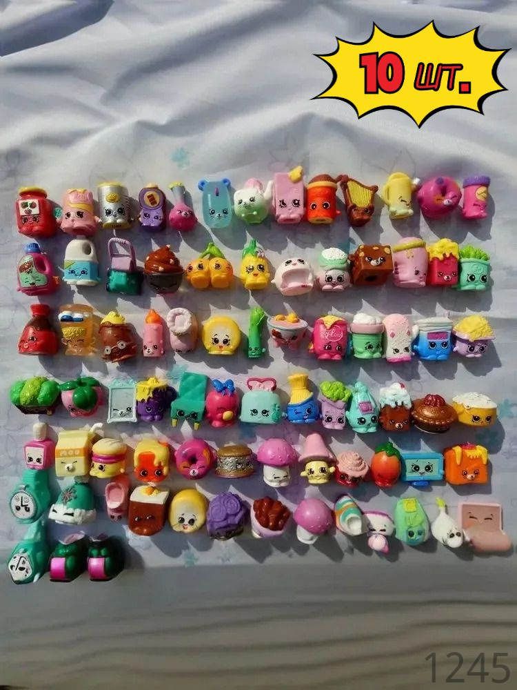 10шт фигурки Шопкинс Серия миниатюрных фигурок Shopkins модель Детских игрушек
