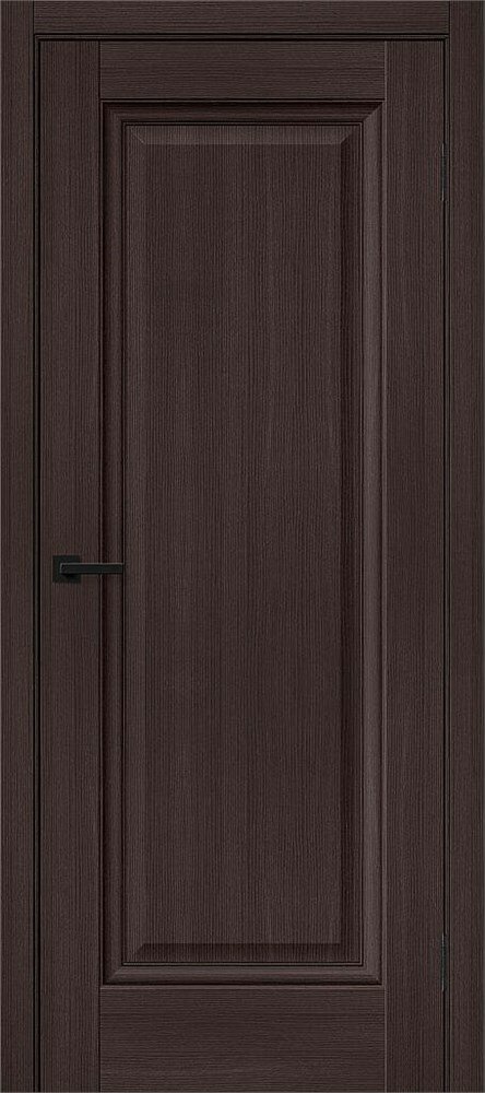 BRAVO Межкомнатная дверь 200*80, Прима-0, Wenge Melinga , Эко Шпон 200*80 Wenge Melinga