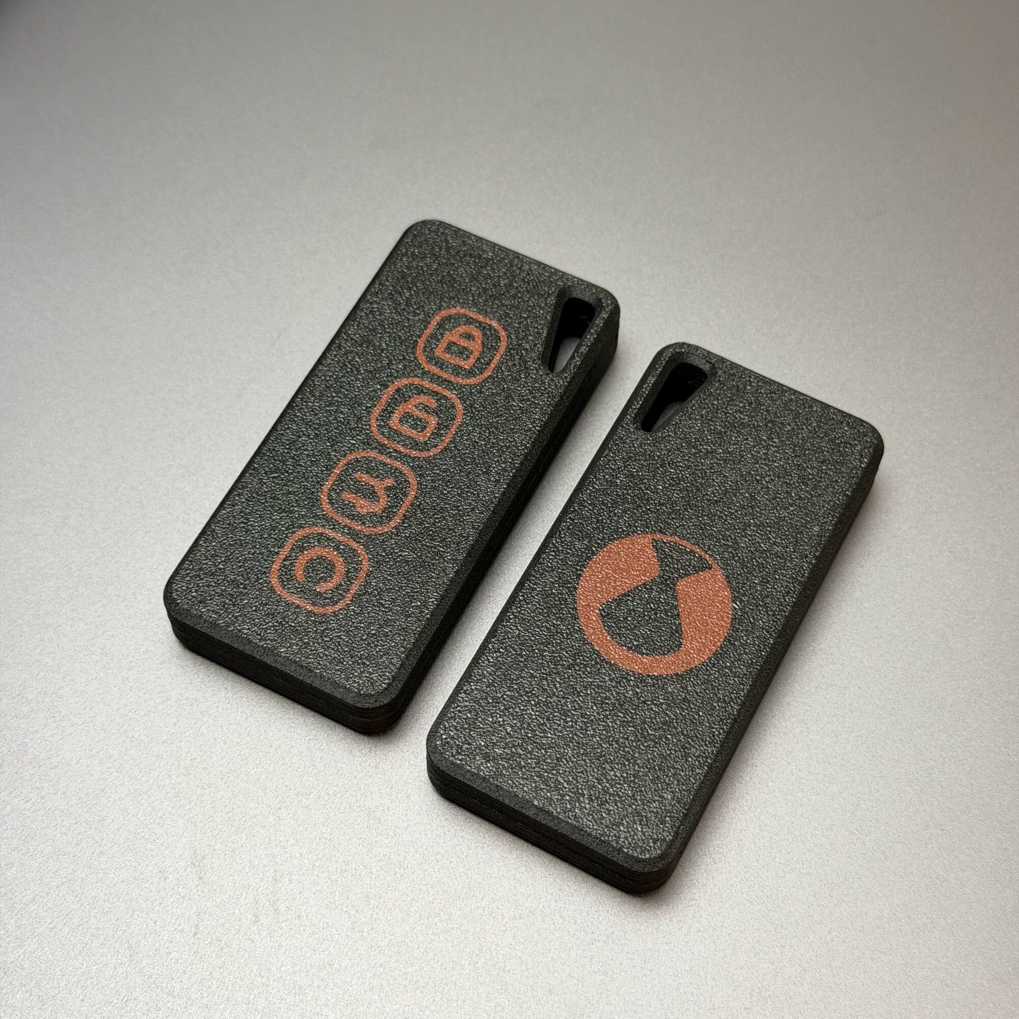 Замена чехла для ключа Tengshi D9/N9/Z9/Z9GT/N7/N8L - 4-кнопочный черно-красный с треугольным отверстием, легкий дизайн