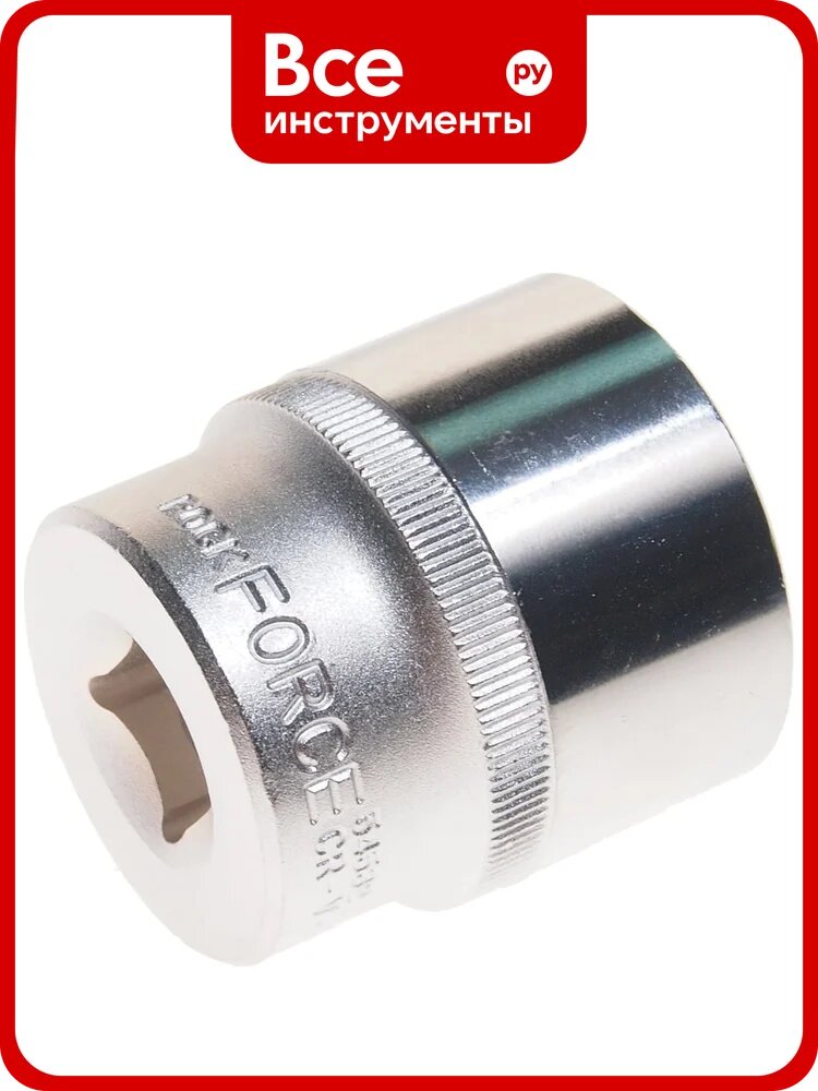 Головка торцевая 6-гранная 32 мм, 1/2", L=45 мм ROCKFORCE RF-54532(11682)