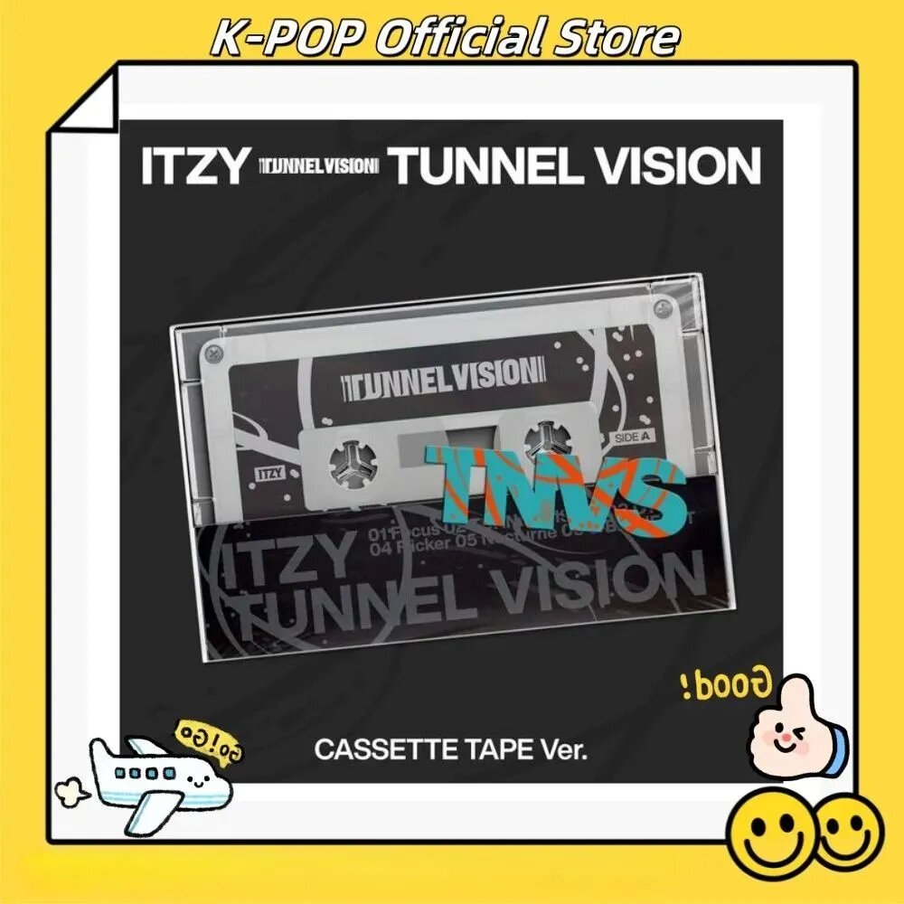 Альбом ITZY - TUNNEL VISION (Кассетная лента), К-поп, Корея, 2025