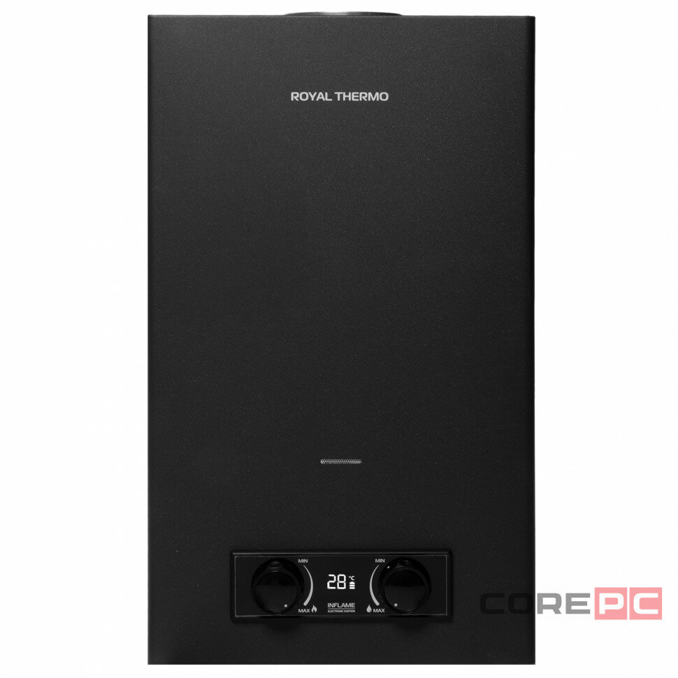 Колонка газовая Royal Thermo GWH 10 Inflame Grafit, Графит, 19х33х55 см