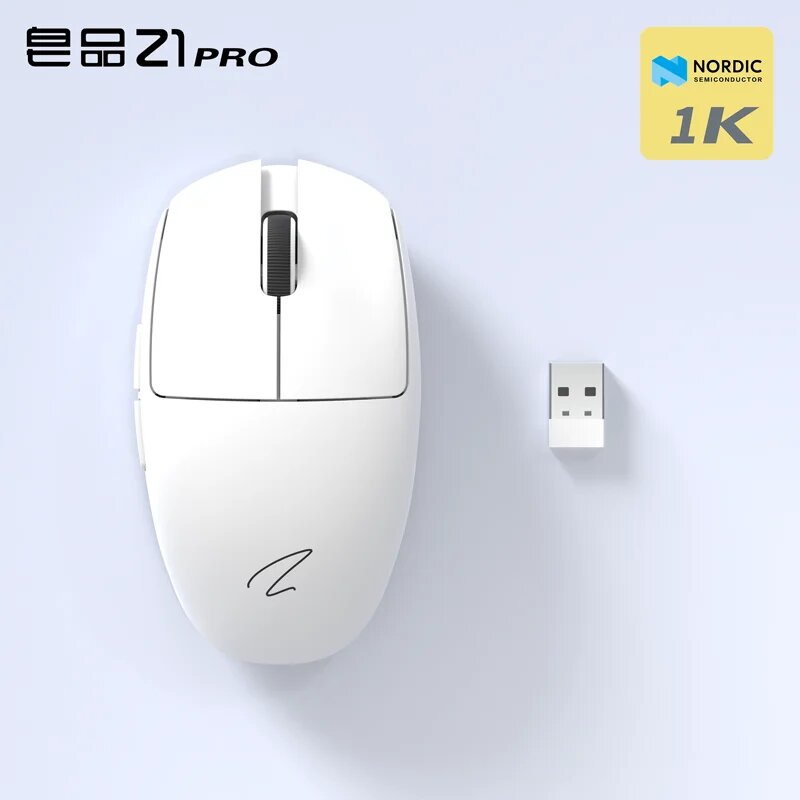 ZAOPIN Z1 PRO MAX Беспроводная мышь Белый, White 3395 1K