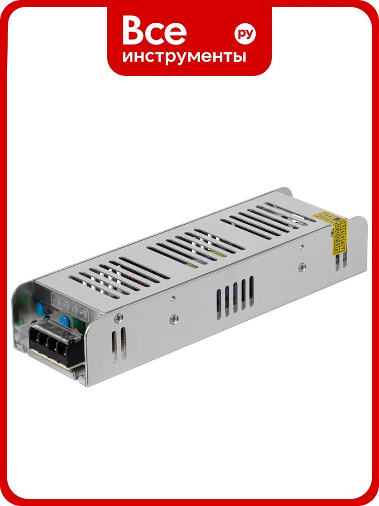 Блок питания для светодиодных лент и модулей 12v 250Вт TDM ELECTRIC 24В, IP20, металл, узкий SQ0331-0561