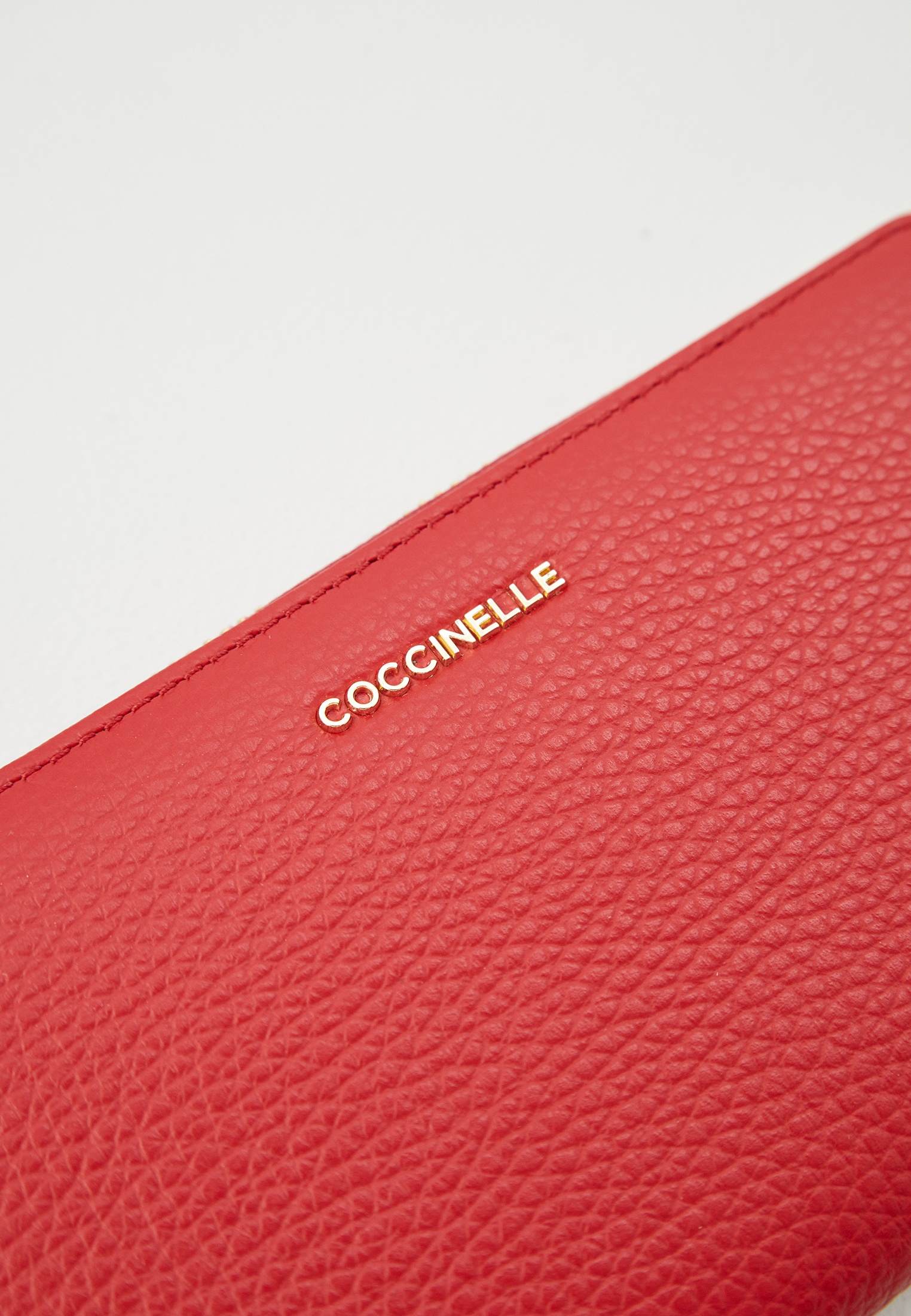 Кошелек COCCINELLE, красный — фото 1