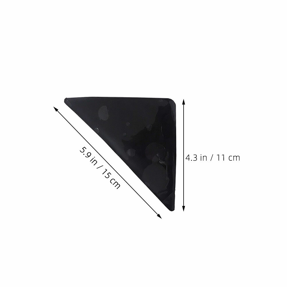 Черные Клейкие Подушки Для Фиксации Ковров 4 Шт Размер 15.00X11.00X0.20Cm
