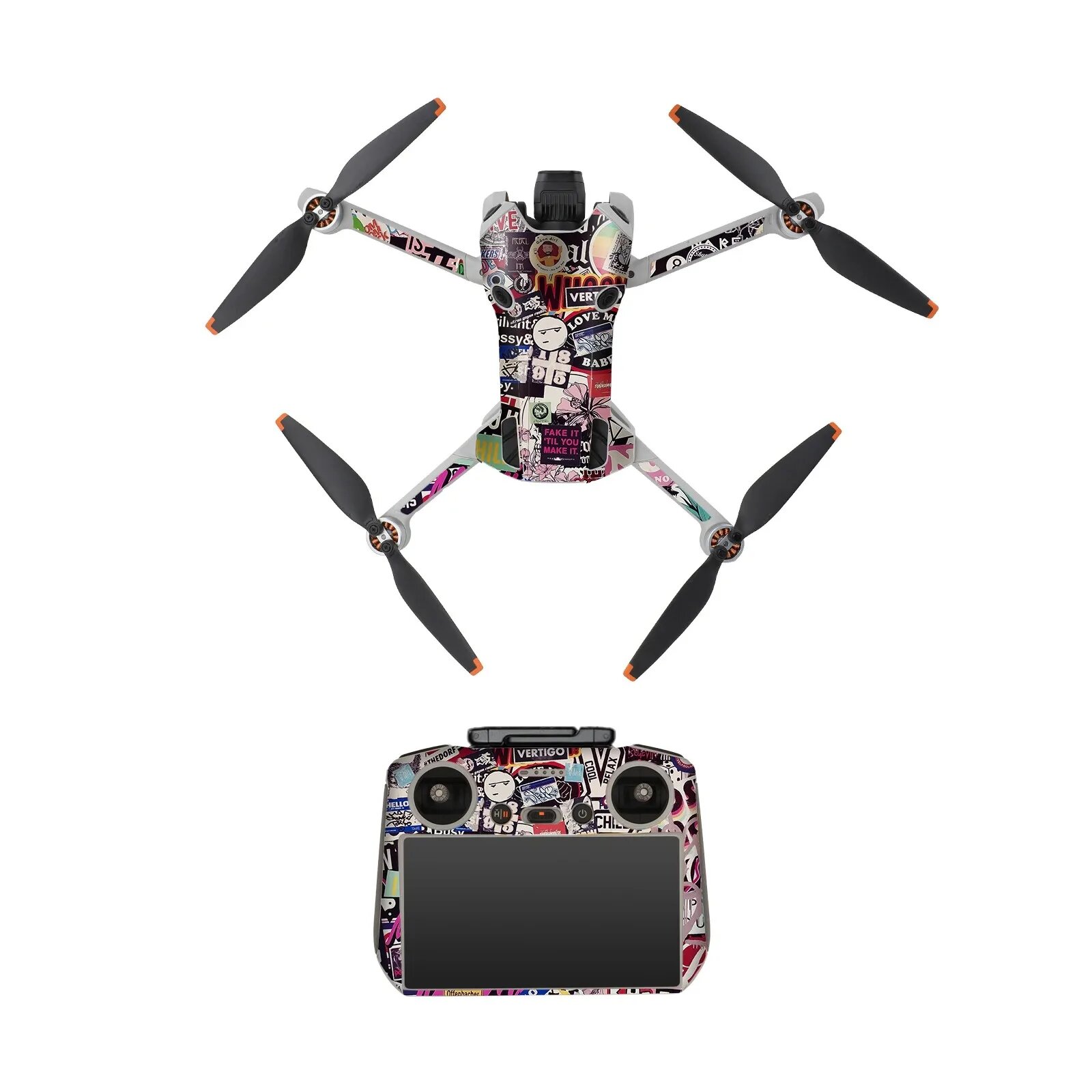 Наклейки для DJI Mini 4 Pro, цвет 3-for DJI-RC2