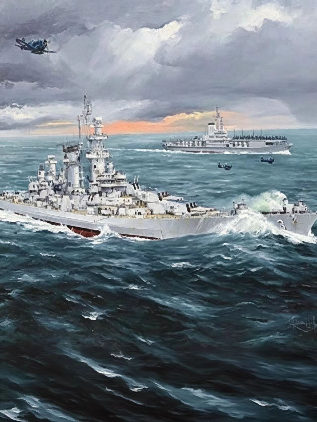 HobbyBoss 86515 1/350 Линейный крейсер ВМС США "Гавайи" CB-3