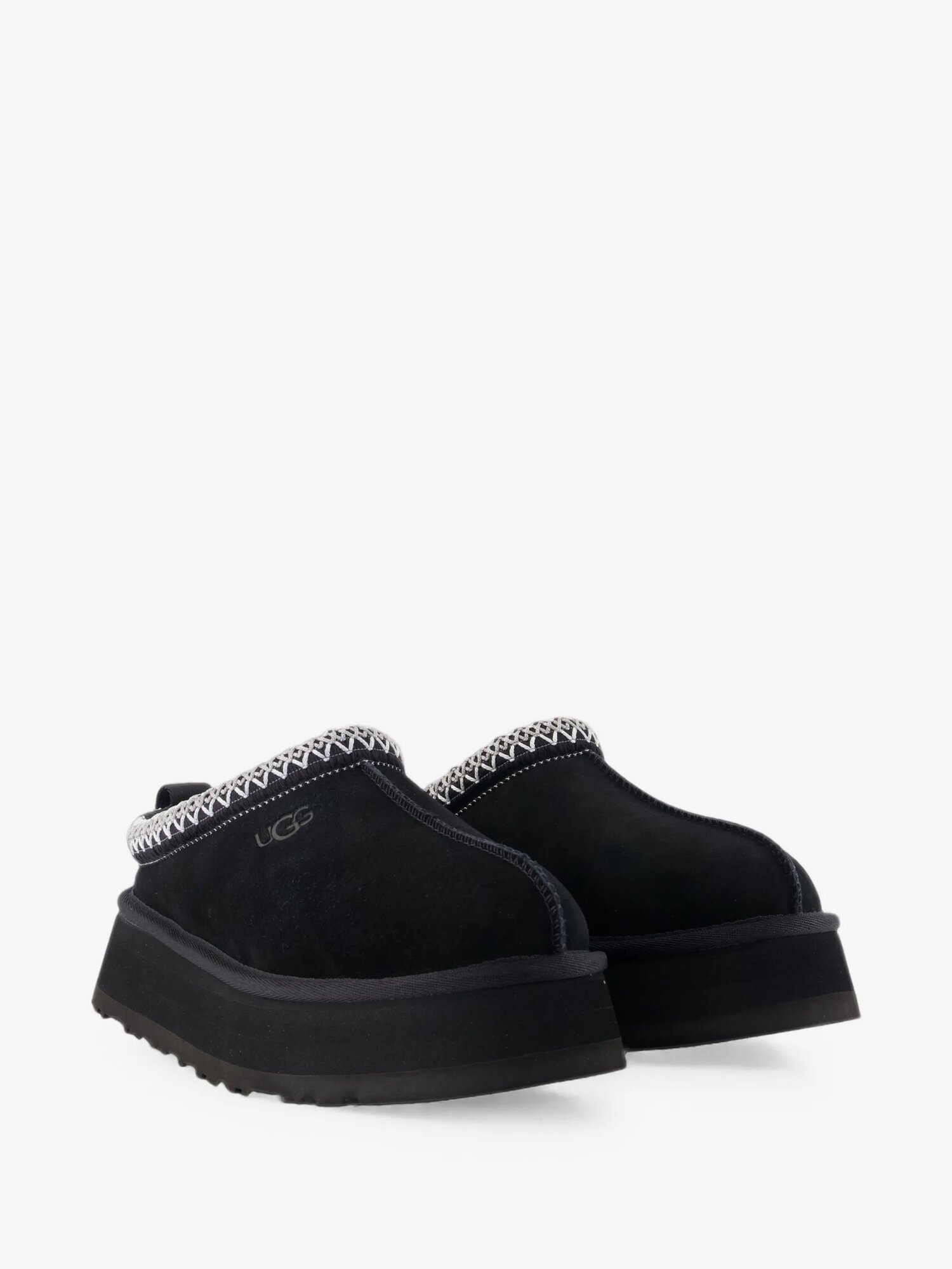 Шлёпанцы UGG Tazz II platform slippers, размер 8, черный — фото 1