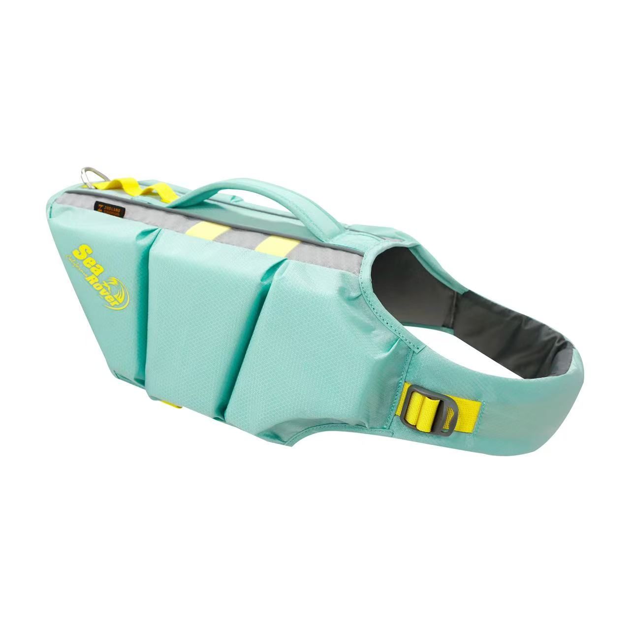 Спасательный жилет для собак Zooland Wave Rider с высокой плавучестью, водонепроницаемостью и светоотражающими полосами