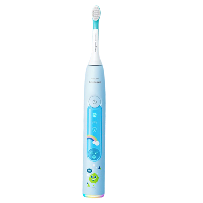 PHILIPS Детская электрическая зубная щетка HX5232/01 Starlight Blue для детей 3-15 лет Форма：[Кольцо радужного света]