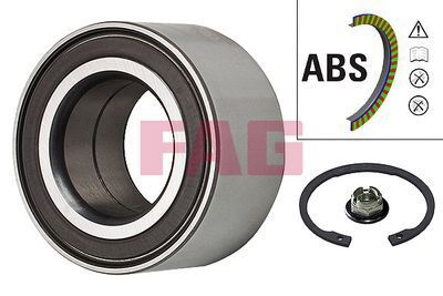 Подшипник пер. FORD FOCUS 98-04, FUSION, FIESTA V с ABS 02 >