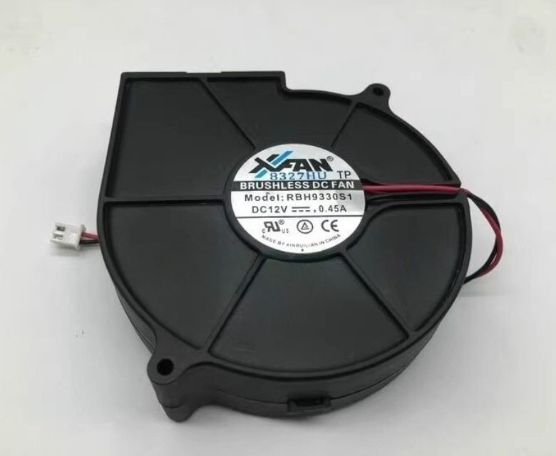 XFAN RBH9330S1 12V 0.45A 9330 9.3CM 2-проводной вентилятор охлаждения -
