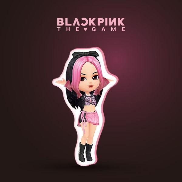 BLACKPINK x MINISO Подушка-плюшевая игрушка в виде персонажа серии BPTG в полный рост, Jennie