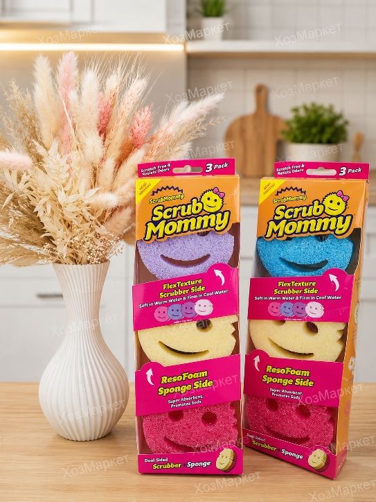 Scrub Mommy Губка губки, 3 шт.