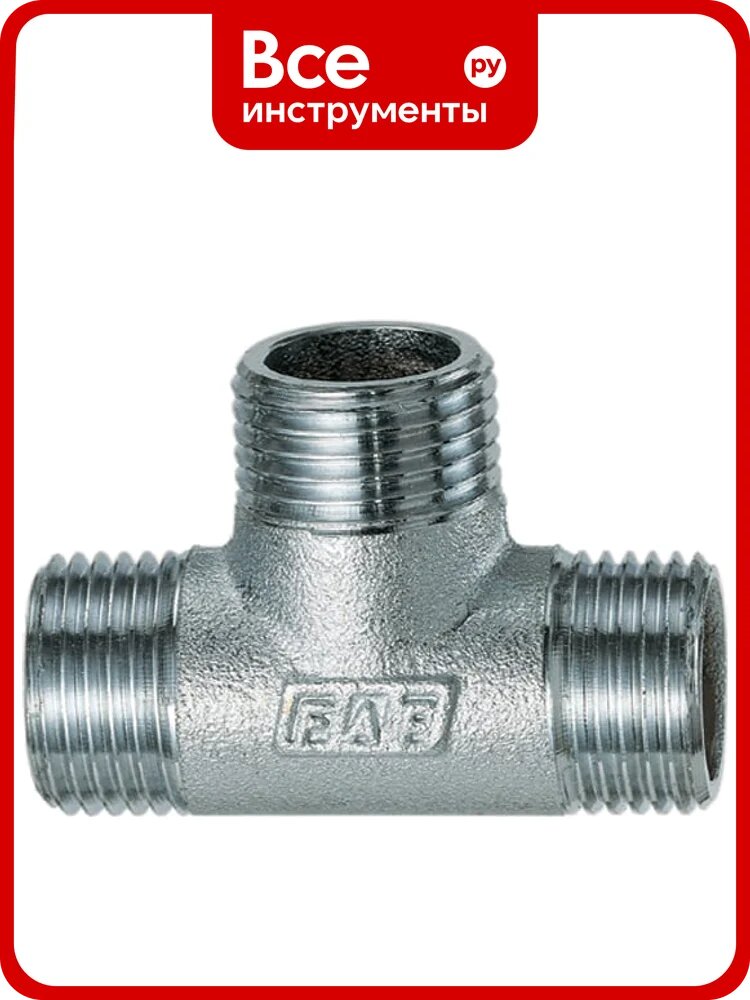 Тройник FAR 1/2" НР, хром FC 5515 12