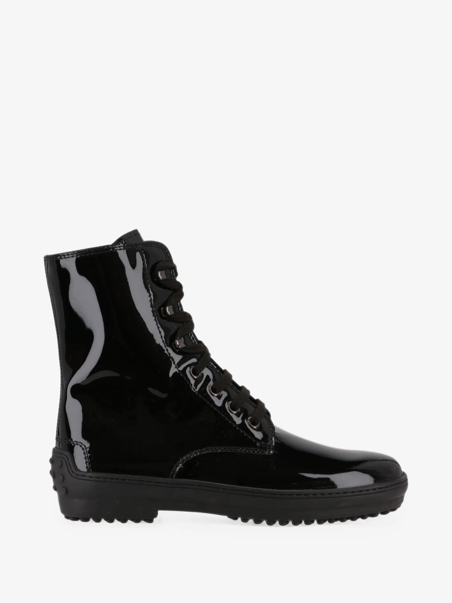 Ботинки Tod's Patent-finish lace-up boots