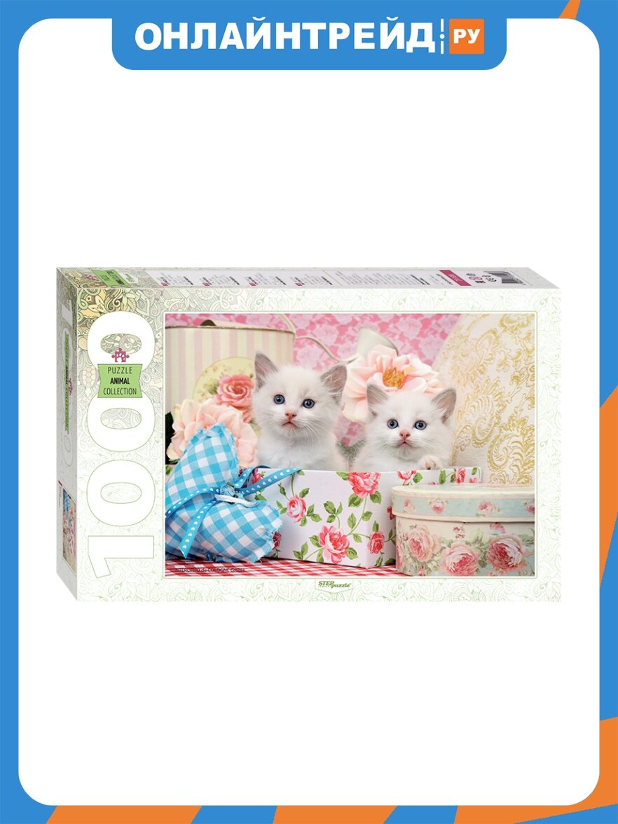 Пазл Step Puzzle Котята, 1000 эл.
