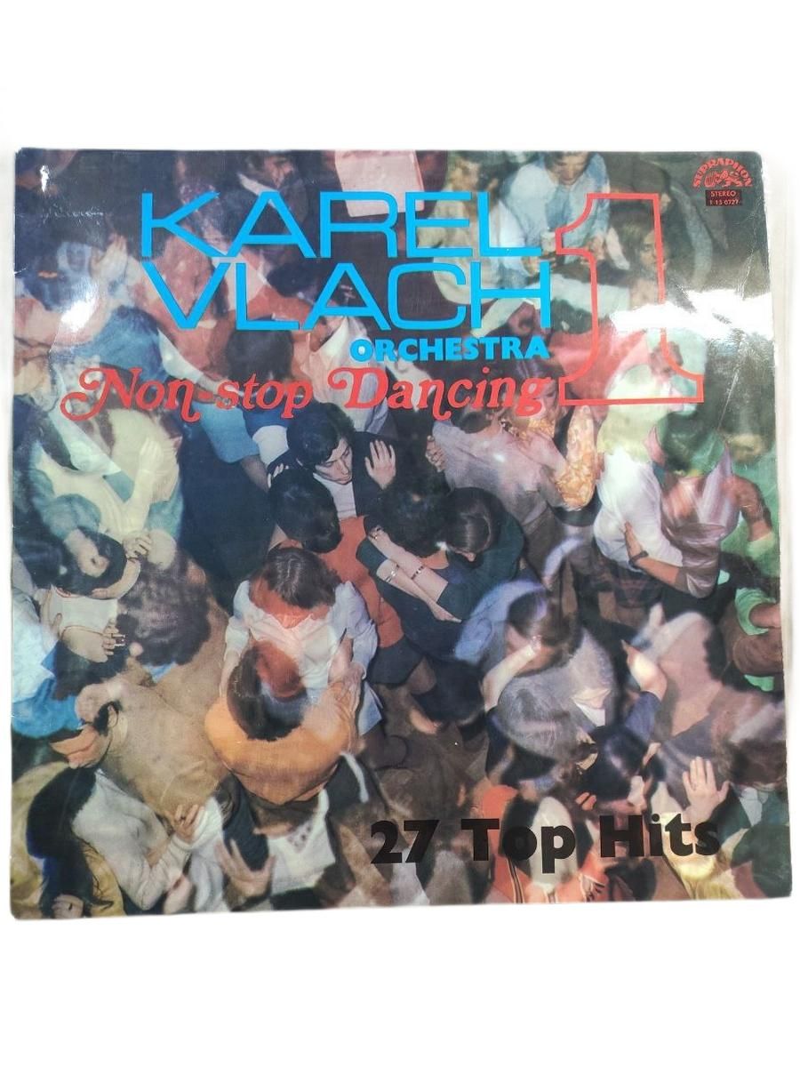 Karel Vlach Orchestra - Non-Stop Dancing 1 - 27 Top Hits (1LP Supraphon, Чехословакия 1978, NM/NM)