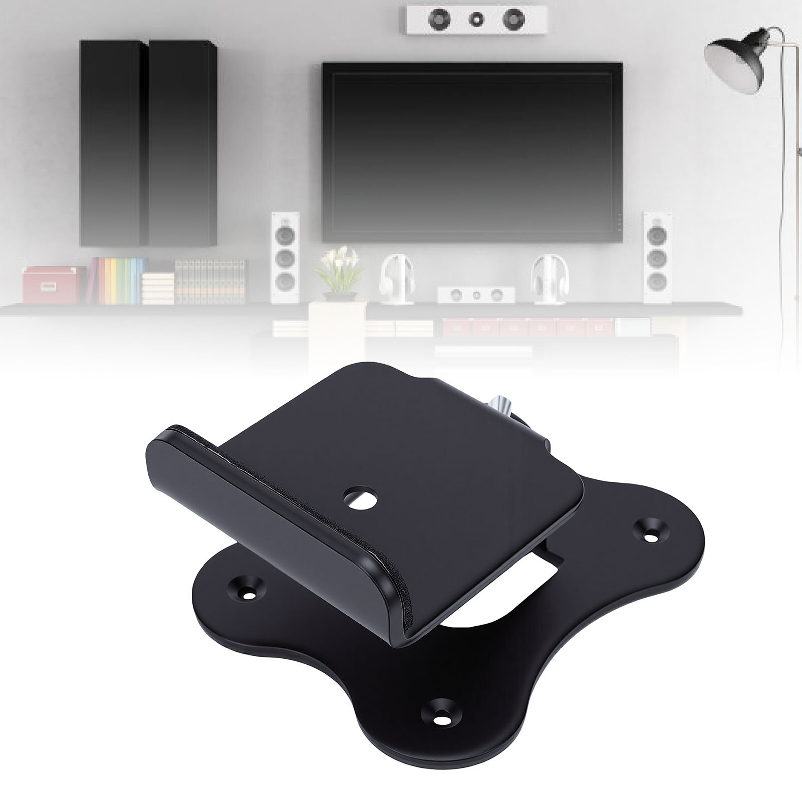 Настенный кронштейн Подходит для SAMSUNG HW Q990H Q990F Q990D, Задний динамик объемного звучания, Металлическая Настенная подставка для динамиков