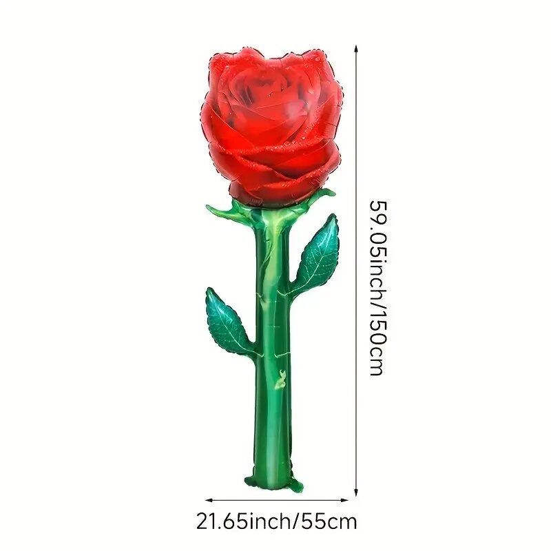Фольгированные шары-розы Large Size Rose