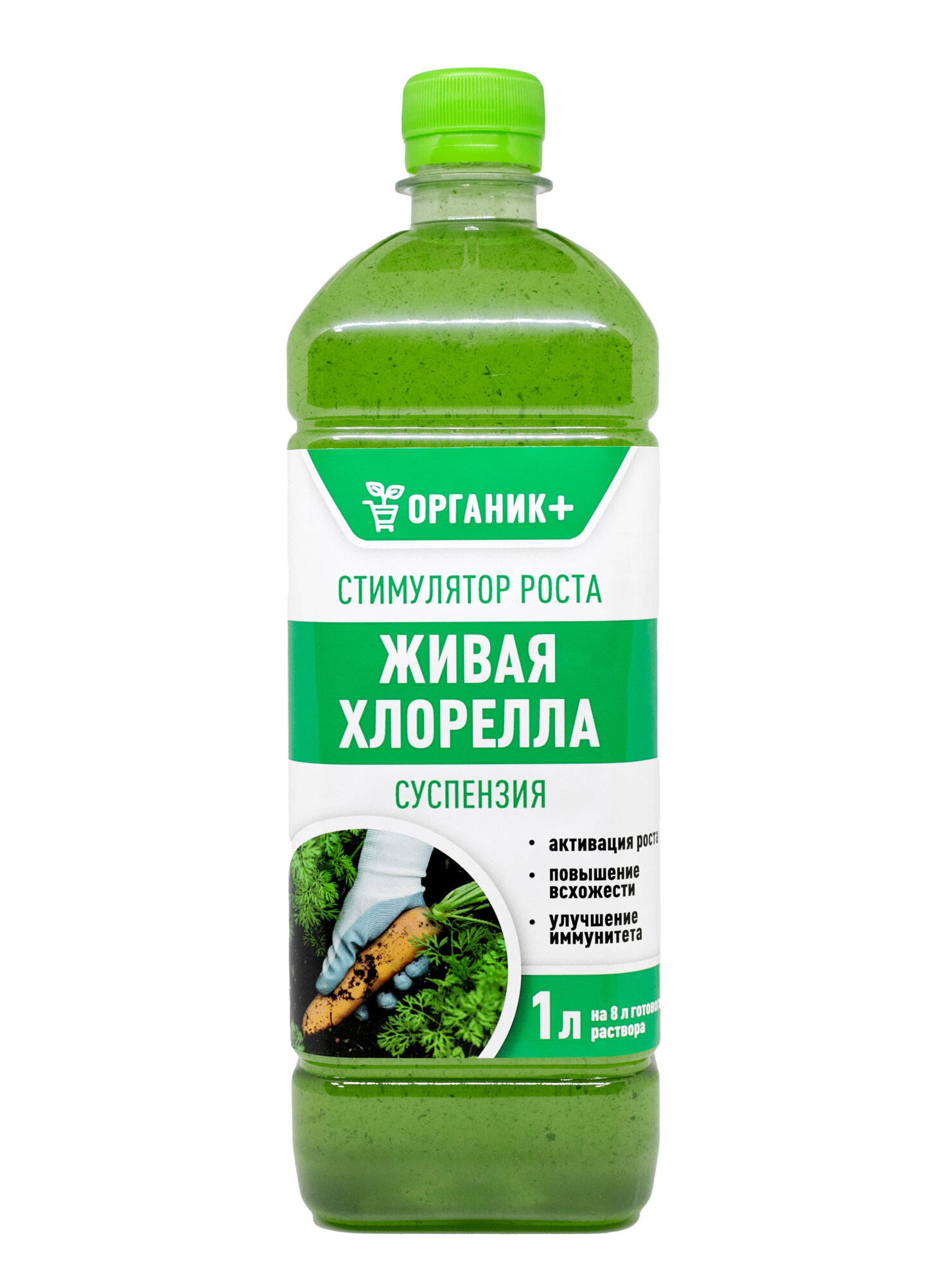 Удобрение Органическое Суспензия Хлореллы 1л, Органик+