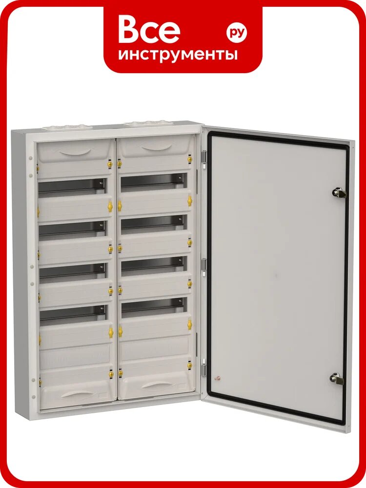 Корпус IEK Titan 5 щрн-120 (2x60) 835x570x140, ip54, серый, металлический TI5-50-N-2X060-54-7035