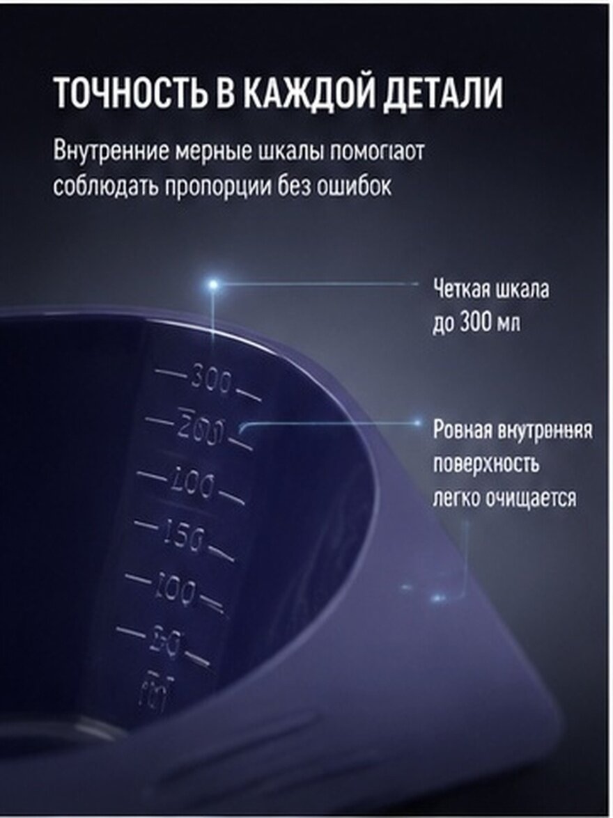 Набор Из 3 Пластиковых Мисок Для Смешивания Краски, Синий, Прямой Дизайн Ручки, 14.00X11.00X6.30Cm