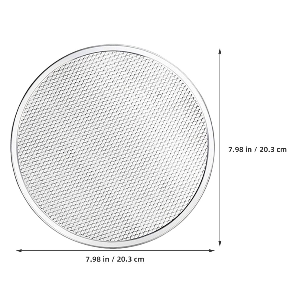 4 Штуки Прочная Алюминиевая Подставка Для Пиццы 20.30X20.30X0.20Cm