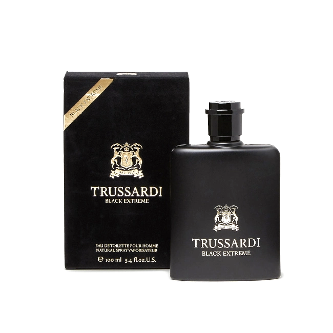 Мужской парфюм Trussardi Black Extreme 100 мл - Труссарди Блэк Экстрим