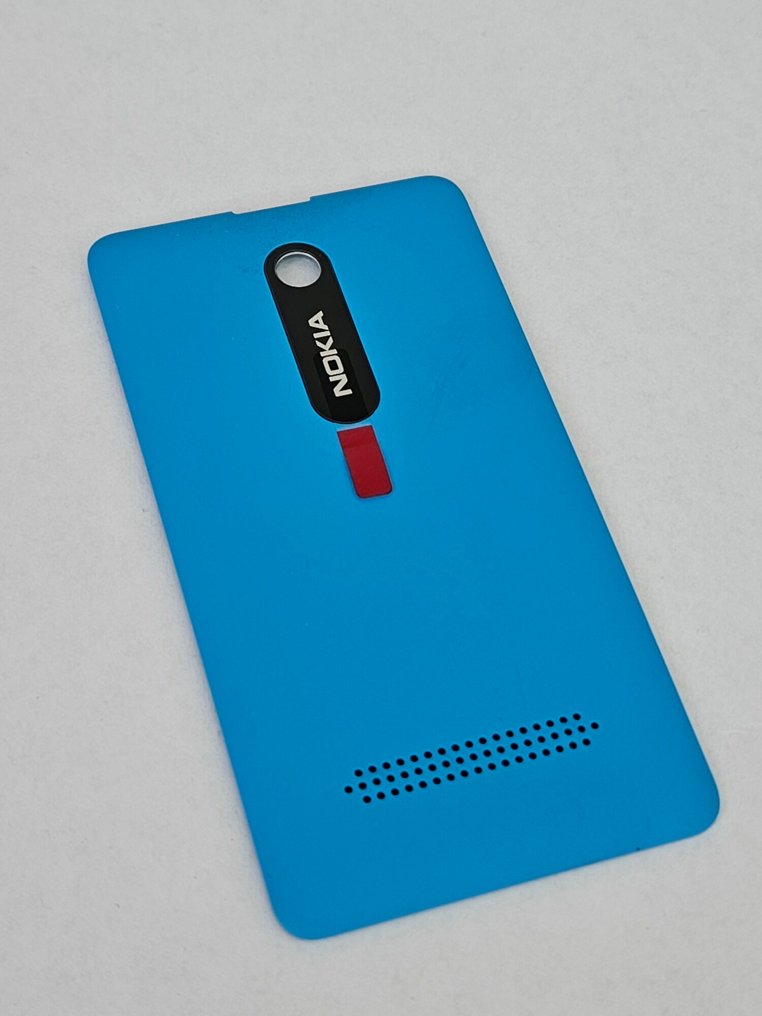 Крышка аккумулятора для Nokia Asha 210 (цвет - cyan) orig, p/n: 02503F2
