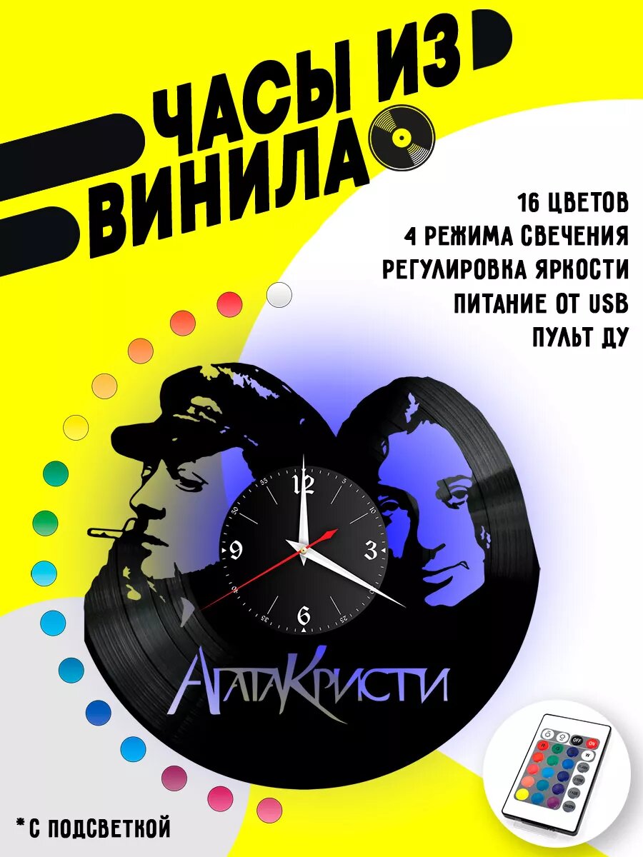 Часы из винила / Агата Кристи