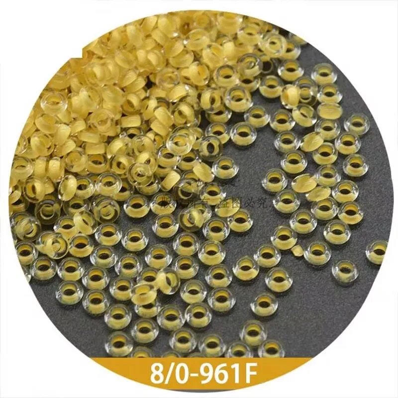 TOHO стеклянные бусины 11/0 2мм прозрачные 5г Фиолетовый, DR8-961F(3MM)