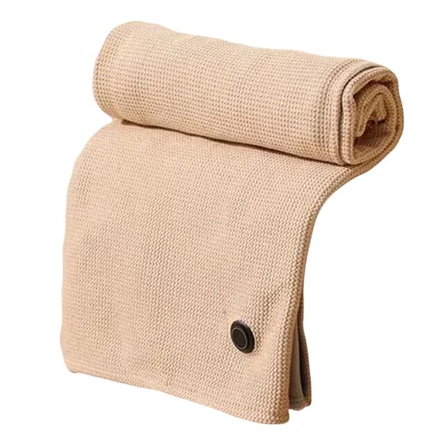 USB Heated Blanket Shawl Wrap 3 Temperature Settings