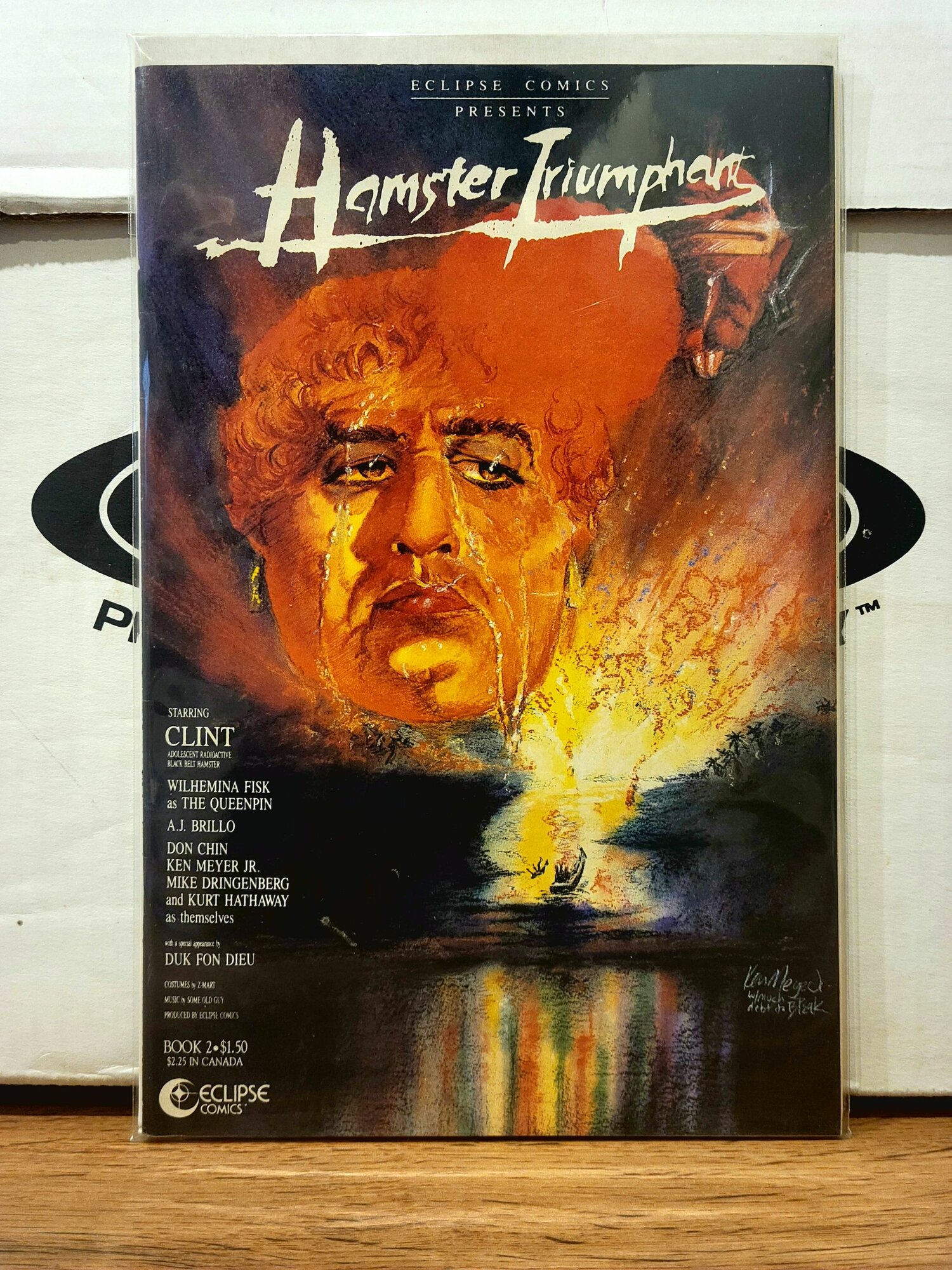 Ретро Комикс Hamster Triumphant #2. 1987 Год. Оригинал!