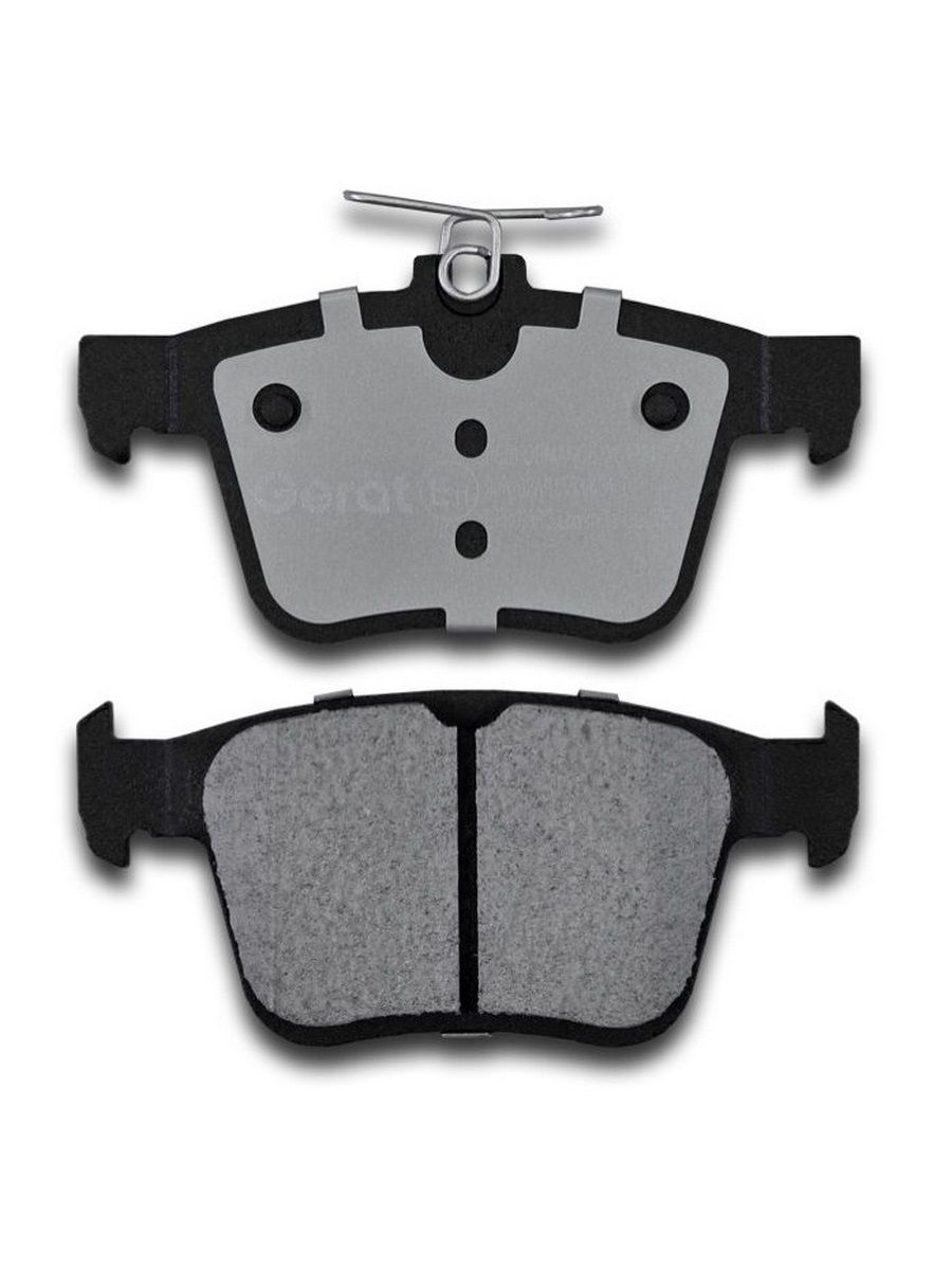 Тормозные колодки Gerat BPR099PG задние для а/м Audi, Seat, Skoda, Volkswagen / Ауди, Сеат, Шкода, Фольксваген
