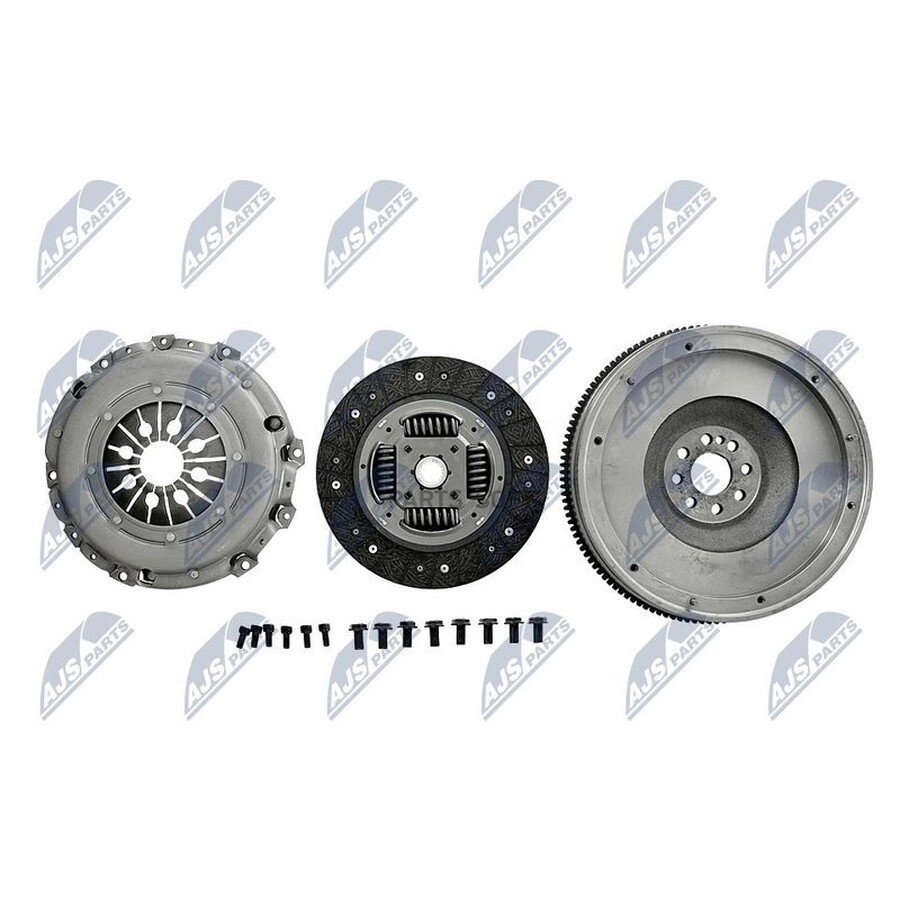 К-кт сцепления Renault 2.0DCI M9R Laguna II/III 05-, Megane, Scenic 05- от официального дистрибьютора, NTY, артикул NZSRE000